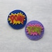 Sew Your Own Felt POW ! Pin Badge Kit, Die Cut Felt Superhero Brooch ...