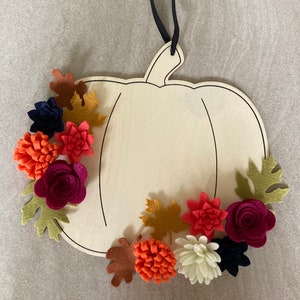 Autumn Felt Flower & Leaf Templates ,PDF - Etsy