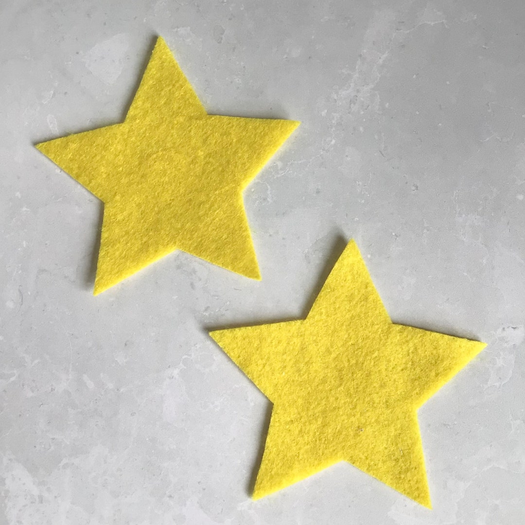Large Felt Stars, Die Cut Felt Stars - Etsy