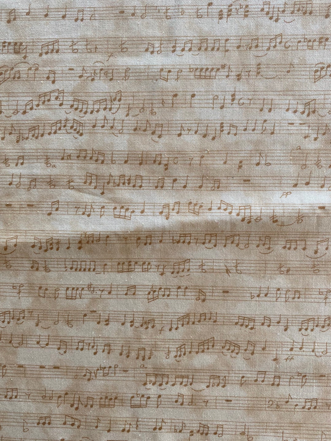 One Piece Music Theme/music Notes/ Symphony Fabric Quarter 100% Cotton ...