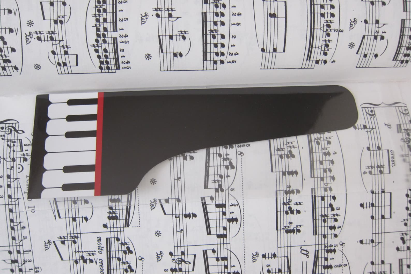 Grand Piano Bookmark With Protective Bookmark Sleeve J1075 - Etsy