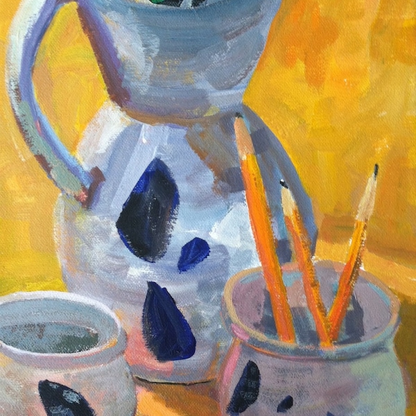 Pottery Still Life - Etsy