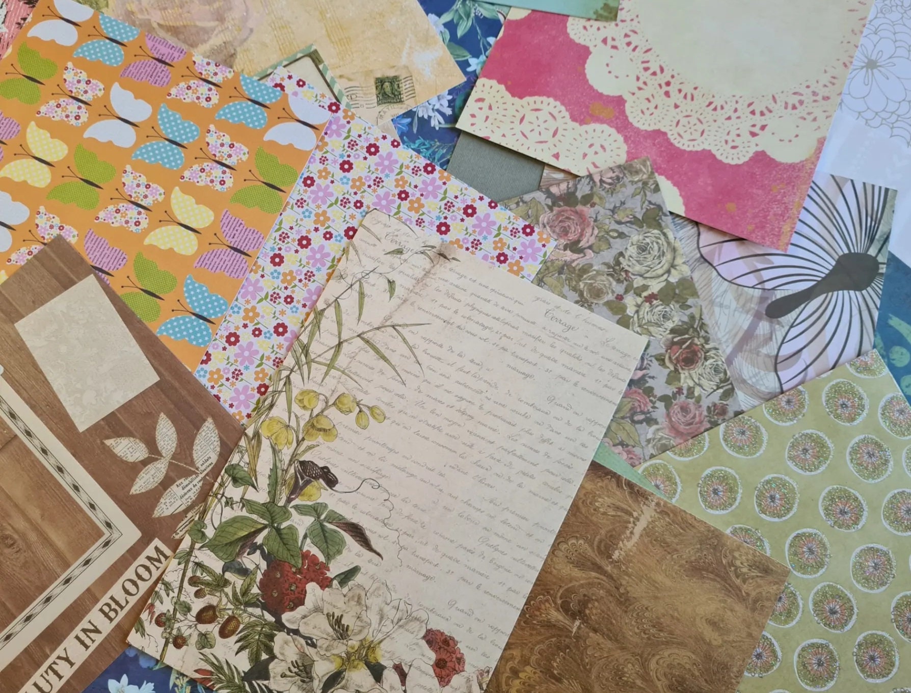 Scrapbooking Supply Box, Beginners Journal Kit, Mystery Journaling ...