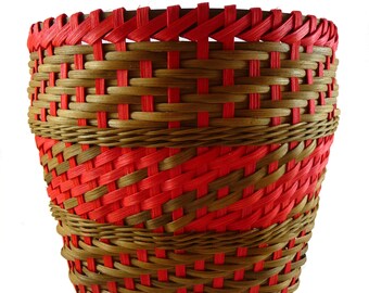 Hand Woven Traditional Reed Baskets Patterns by BrightExpectations
