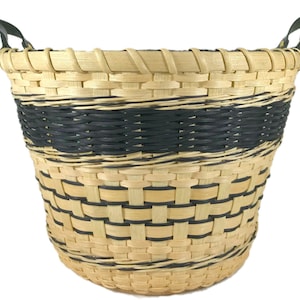 BASKET WEAVING PATTERN "raven" Bucket Style Basket With Braid Weave - Etsy