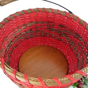 BASKET WEAVING PATTERN "noelle" Round Basket With French Randing - Etsy