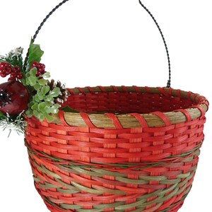 BASKET WEAVING PATTERN "noelle" Round Basket With French Randing - Etsy
