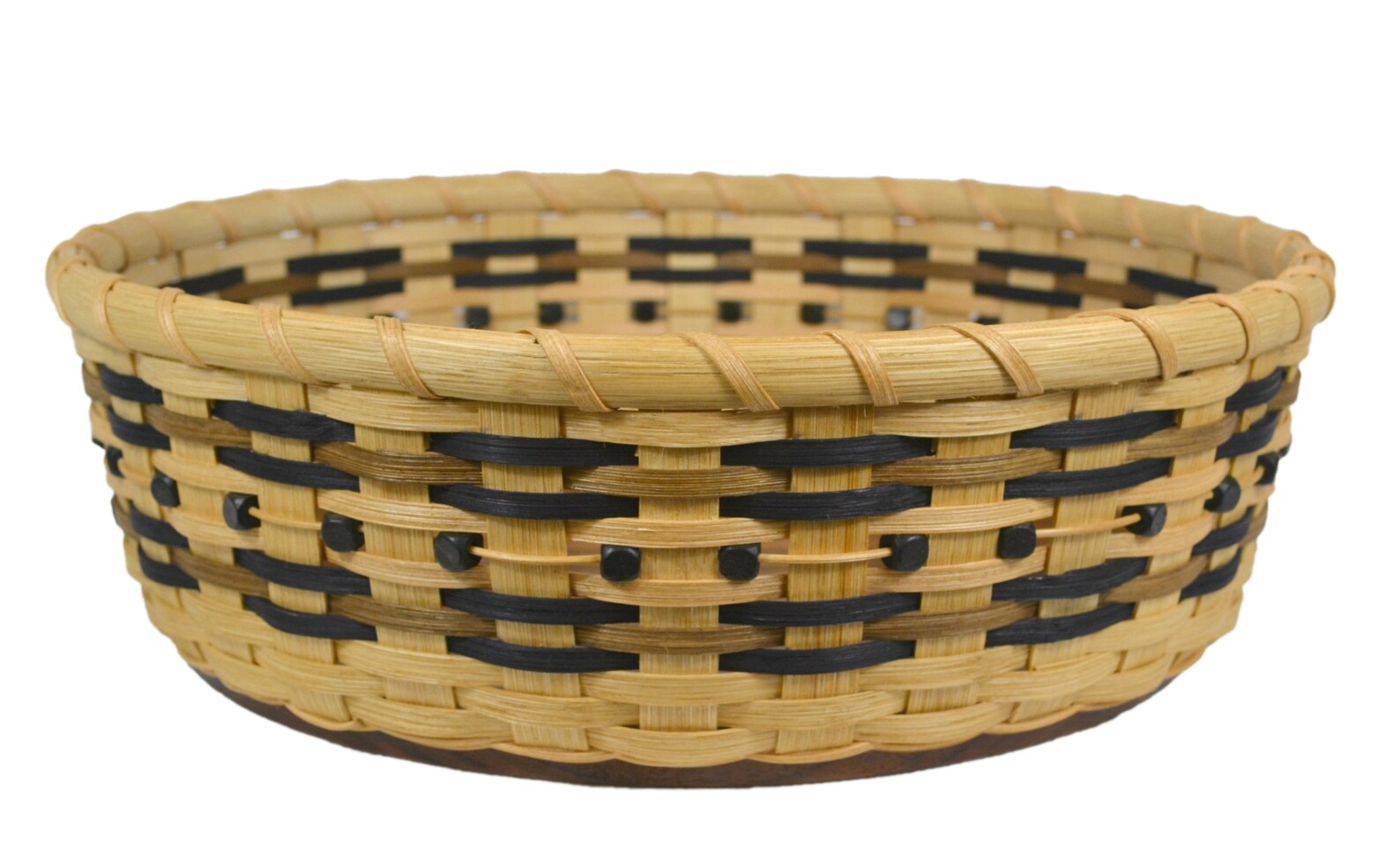 BASKET WEAVING PATTERN natalie Round Table Basket - Etsy
