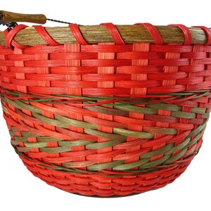 BASKET WEAVING PATTERN "noelle" Round Basket With French Randing - Etsy