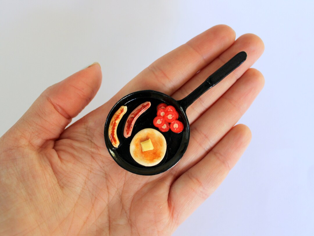 Miniature Food Magnet, Fake Food Fridge Magnet, English Breakfast ...