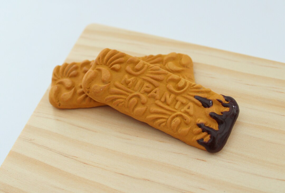 Miranta Cookie Magnet, Polymer Clay Food Magnet, Fridge Magnet ...
