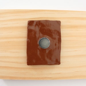 Large Chocolate Bar Fridge Magnet – Handmade Polymer Clay Magnet – Fake ...
