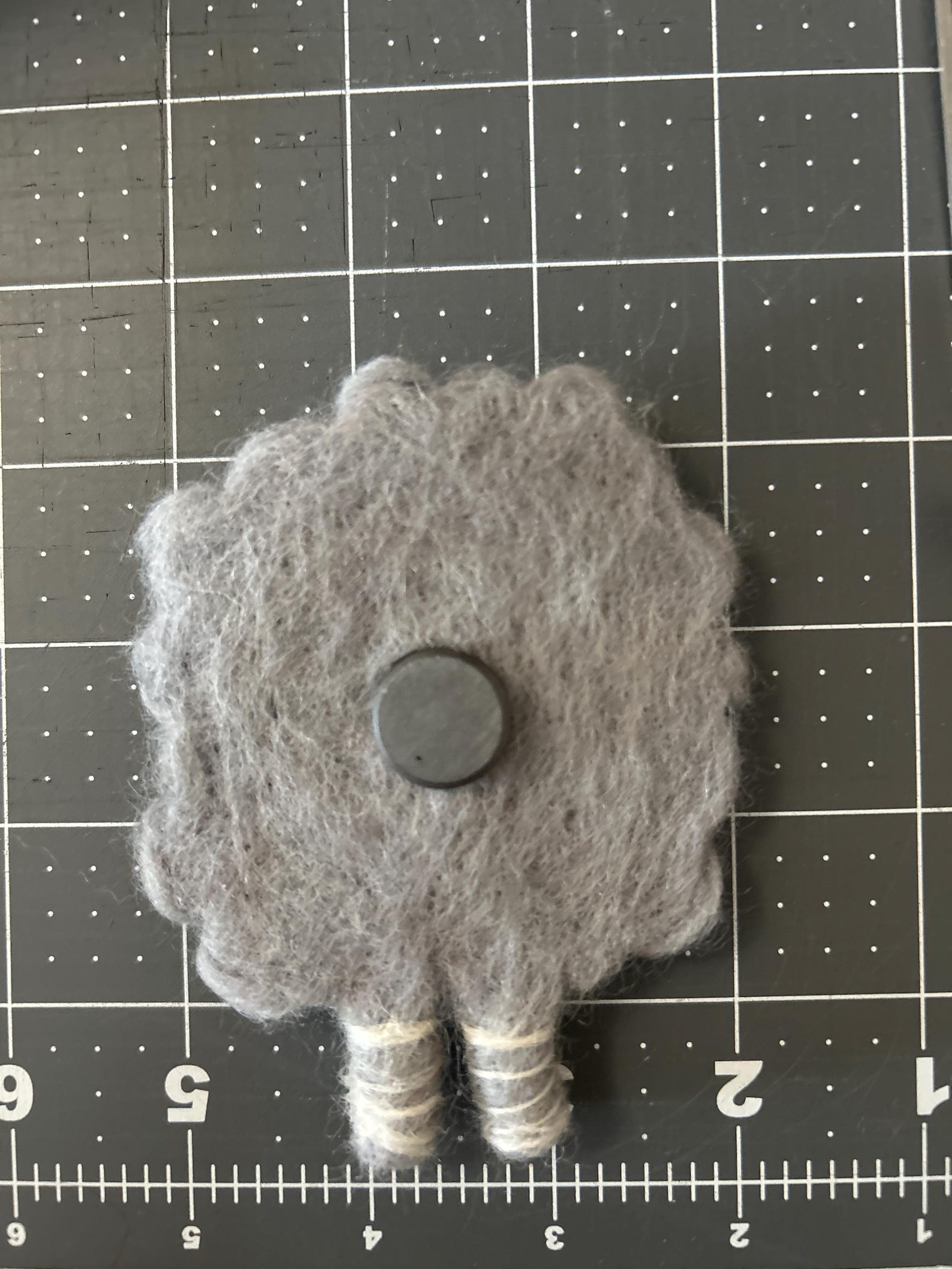 Needle Felted Magnets, Sheep - Etsy