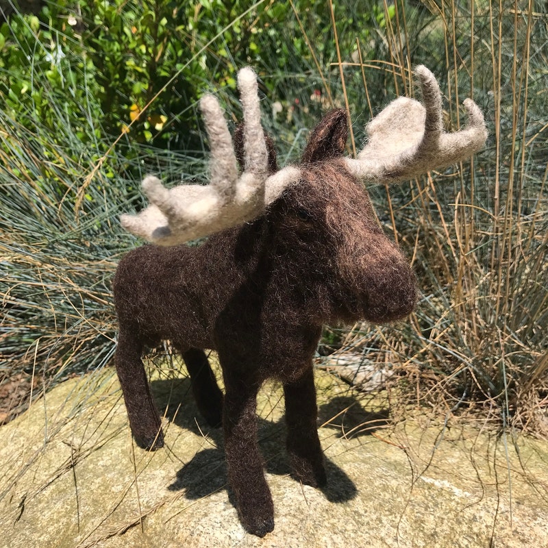Felt Moose - Etsy