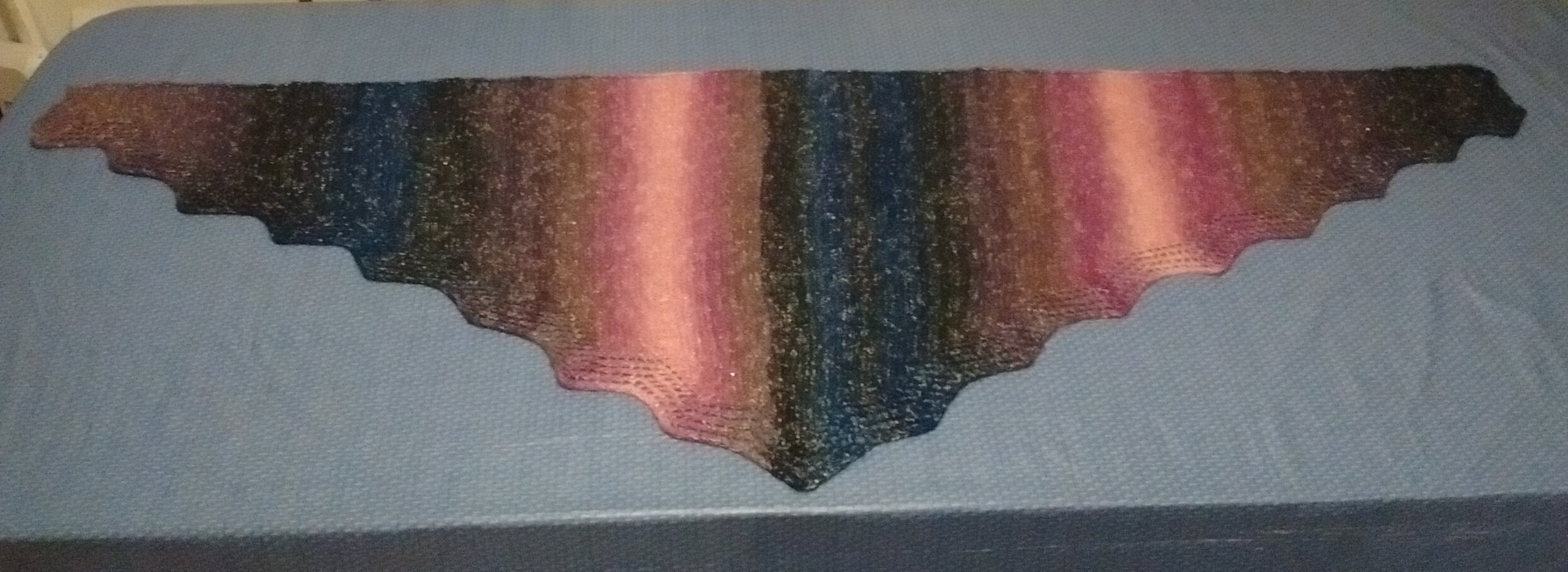 Lace Shawl PDF KNITTING PATTERN Spanish Peaks Shawl Instructions for ...
