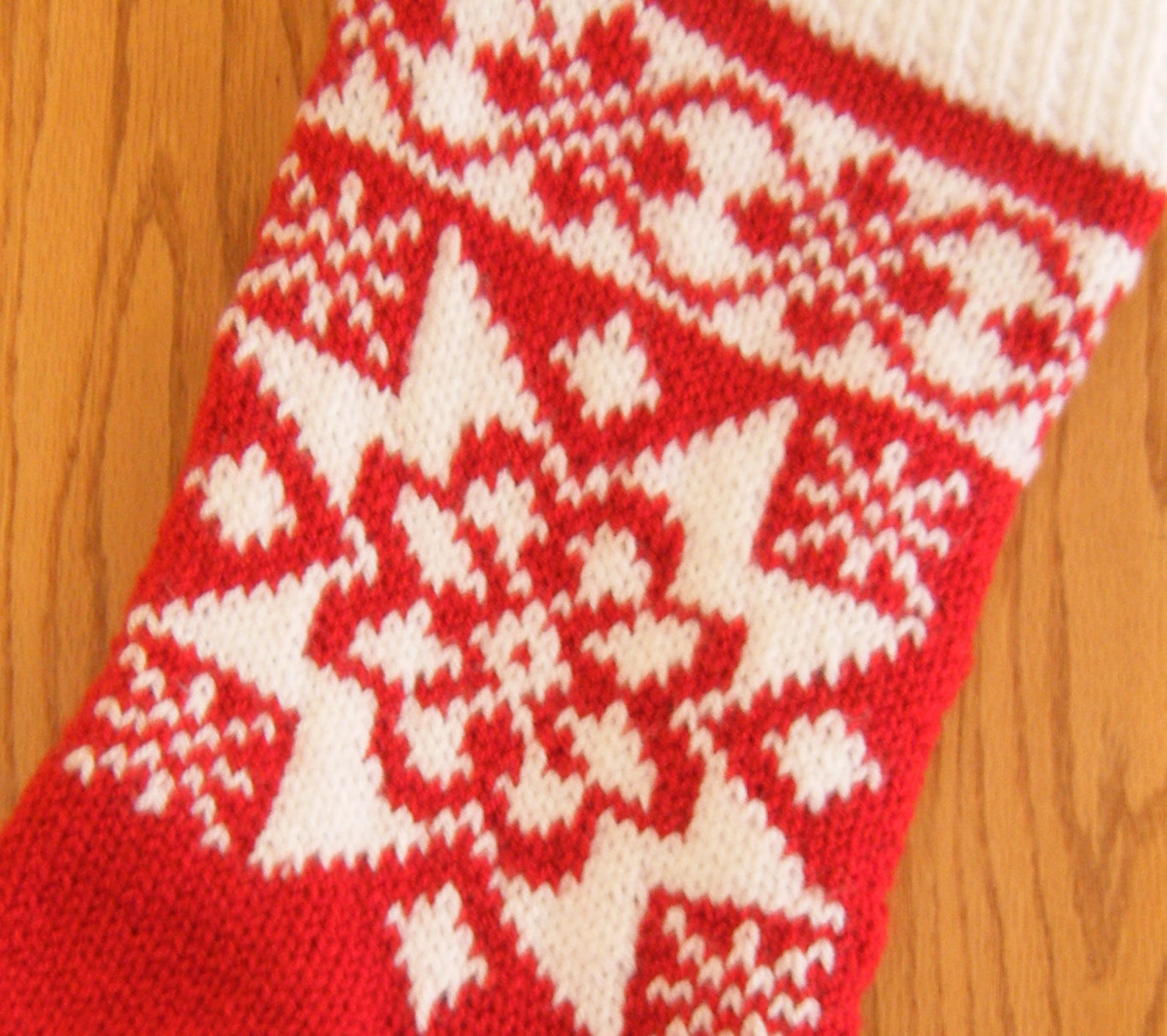 KNITTING PATTERN PDF Christmas Stocking Norwegian Stranded Design Selbu ...