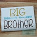 Big Brother Machine Embroidery Design - Etsy