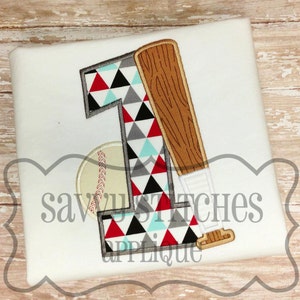 Baseball Number Machine Embroidery Applique Design - Etsy