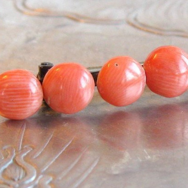 Coral Pin - Etsy