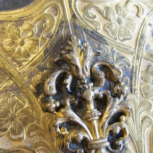 Intriguing Antique Regal Royal Pin / Brooch - Double Buckle Look With ...