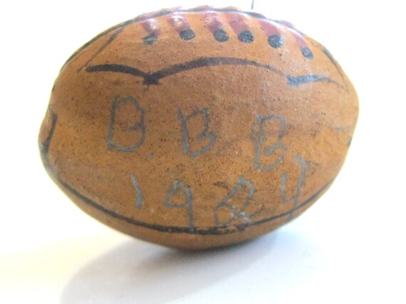 Antique 1920's Football Collectible, Vintage Football… - Gem
