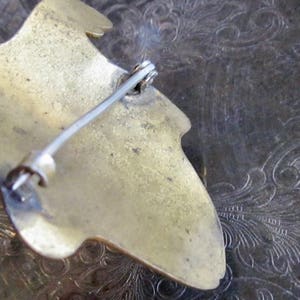 Intriguing Antique Regal Royal Pin / Brooch - Double Buckle Look With ...