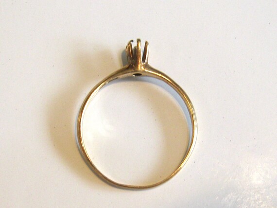 Rare Antique OB Ostby & Barton Ring Setting Diamond S… - Gem