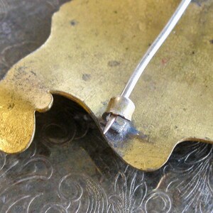 Intriguing Antique Regal Royal Pin / Brooch - Double Buckle Look With ...