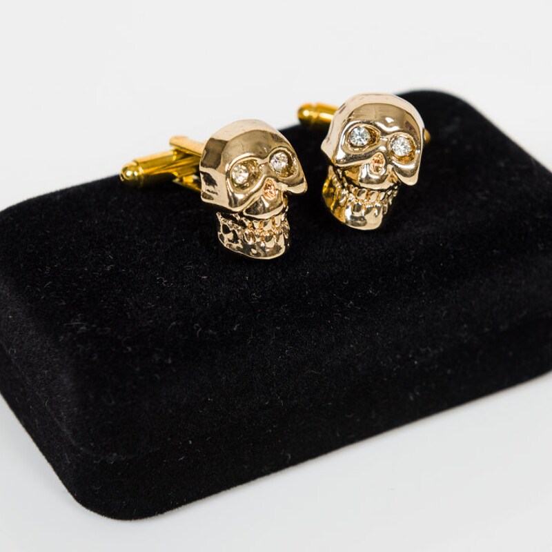 Skull Cufflinks - Etsy