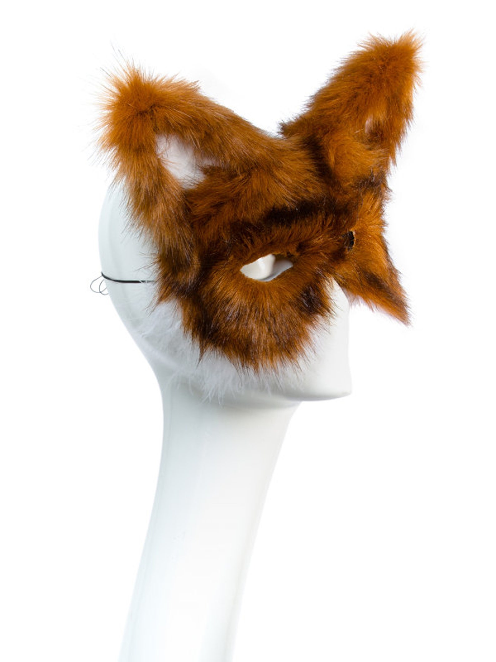 HERITAGE FOX Fur Animal Mask - Etsy