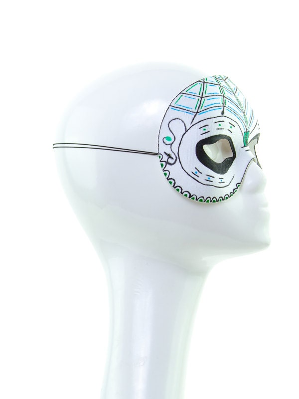 POSSESSED Day of the Dead Halloween Masquerade Mask - Etsy