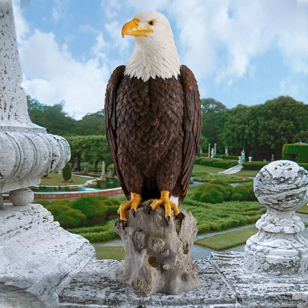 Majestic Mountain Eagle Garden Statue, Eagle Statue, Animal Statue ...