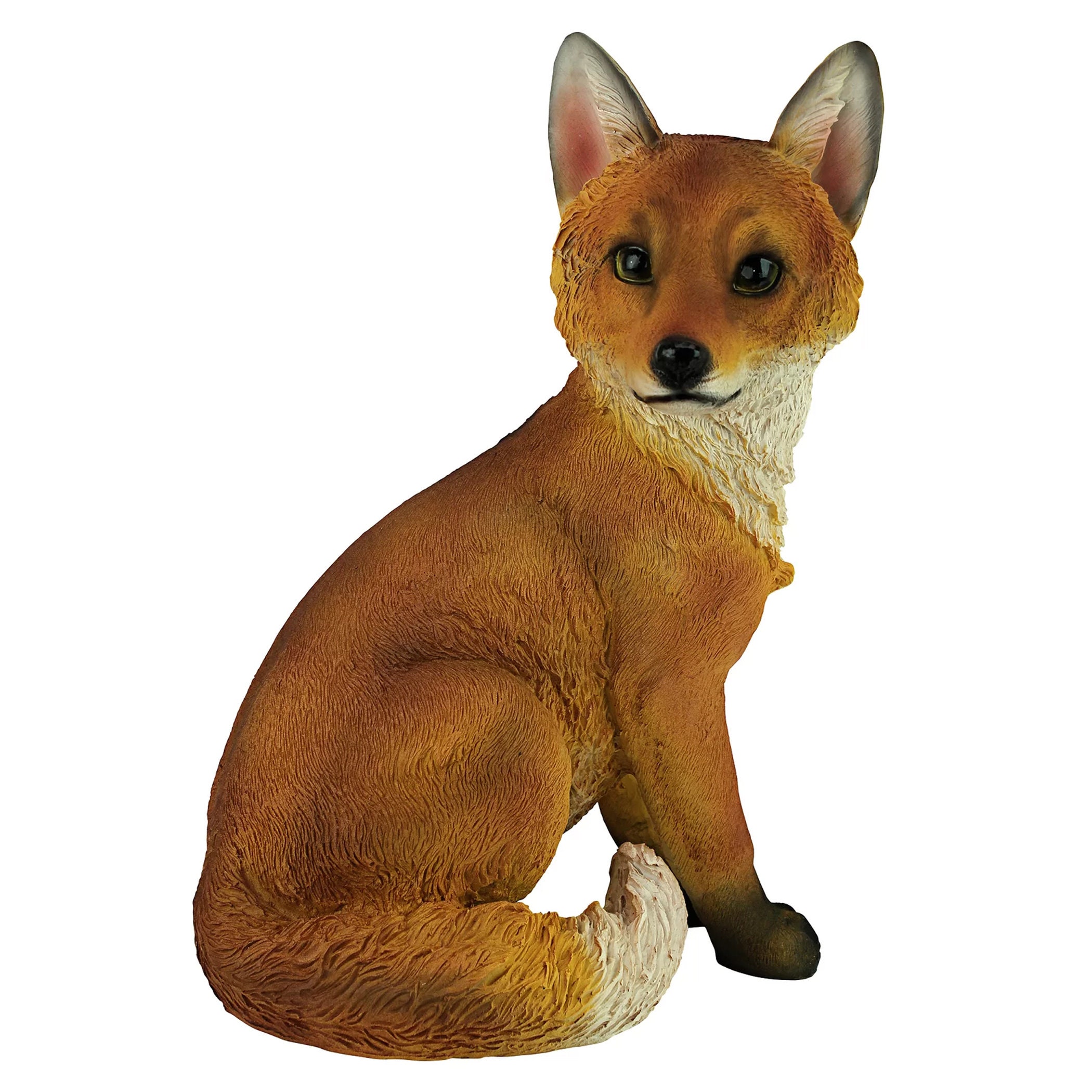 Woodland Fox Garden Statue, Fox Statue, Animal Statue, Woodland Fox ...