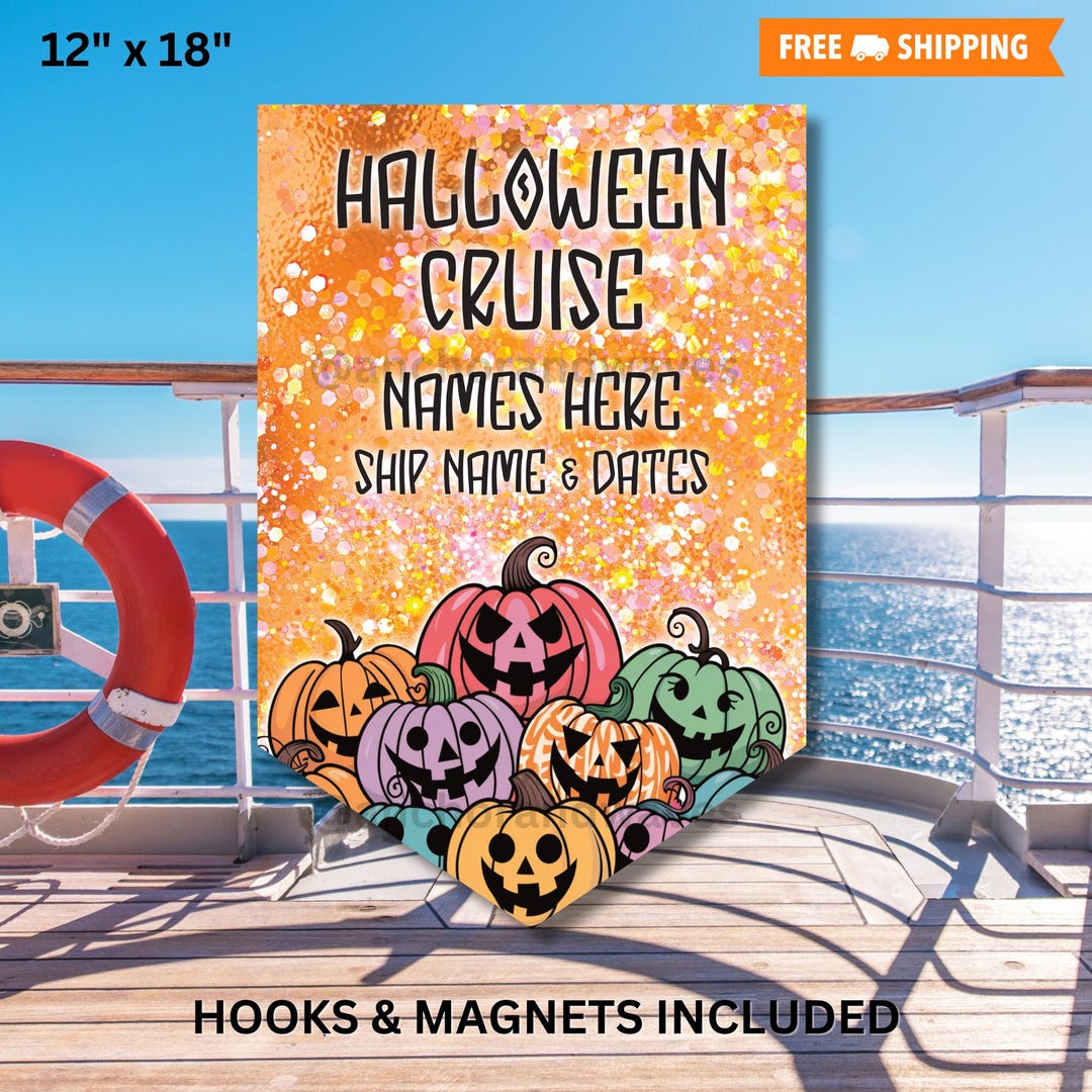 Cruise Door Magnet, Cruise Flag, Cruise Door Decoration, Cruise Door ...