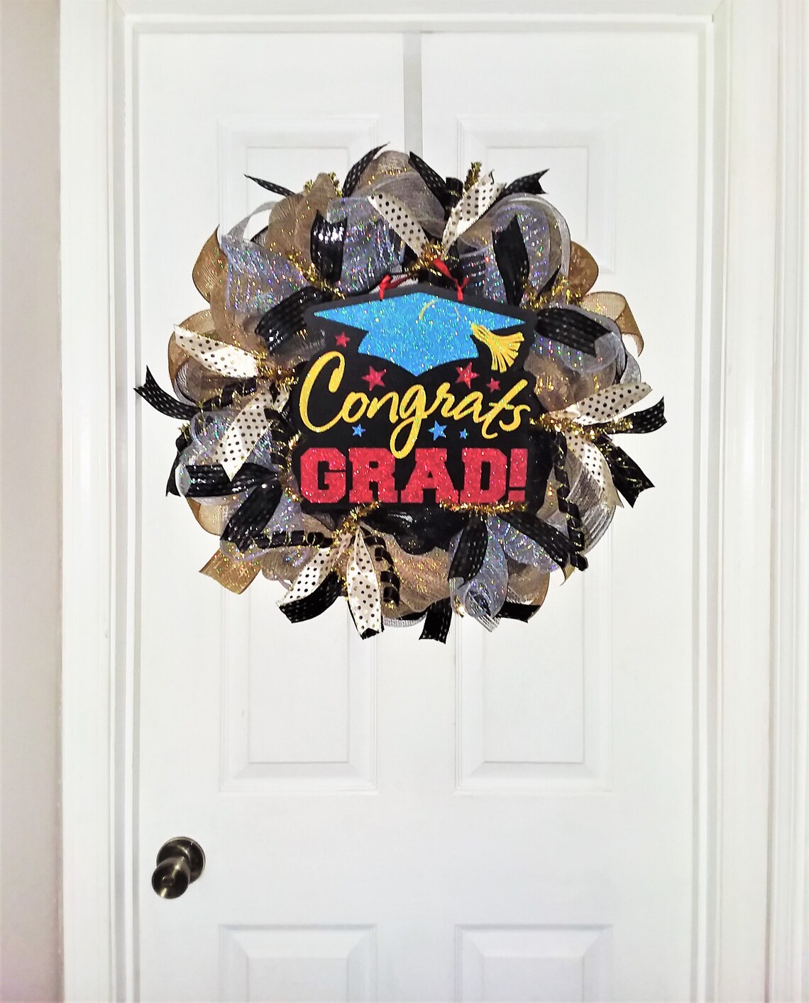Graduation Wreath Graduation Decoration Congratulations | Etsy