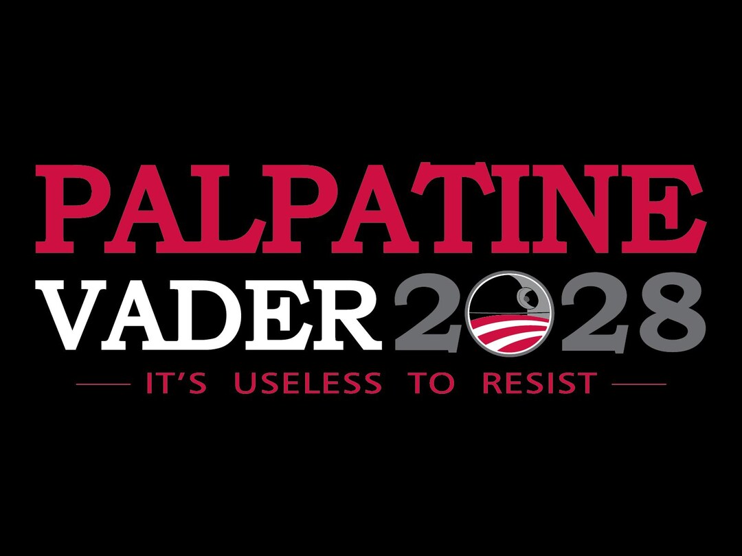 Palpatine / Vader 2028 Election T-shirt - Etsy