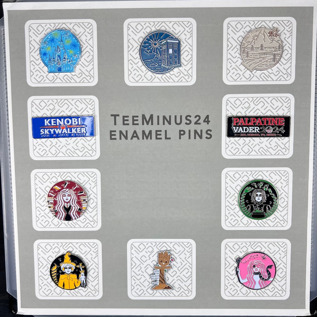 Fandom Enamel Pins - Etsy