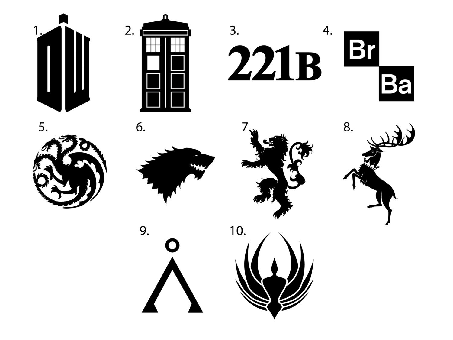 TV Show Vinyl Decals | Etsy