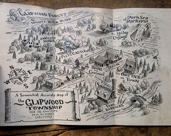 Wingfeather Map - Etsy