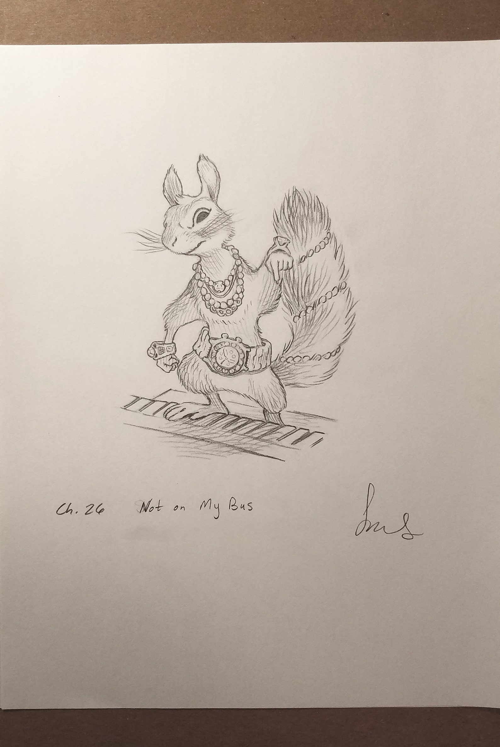 Original Art Preliminary Pencil Drawing for Raffie on the - Etsy