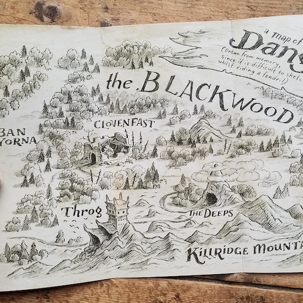 Wingfeather Saga Maps - Etsy