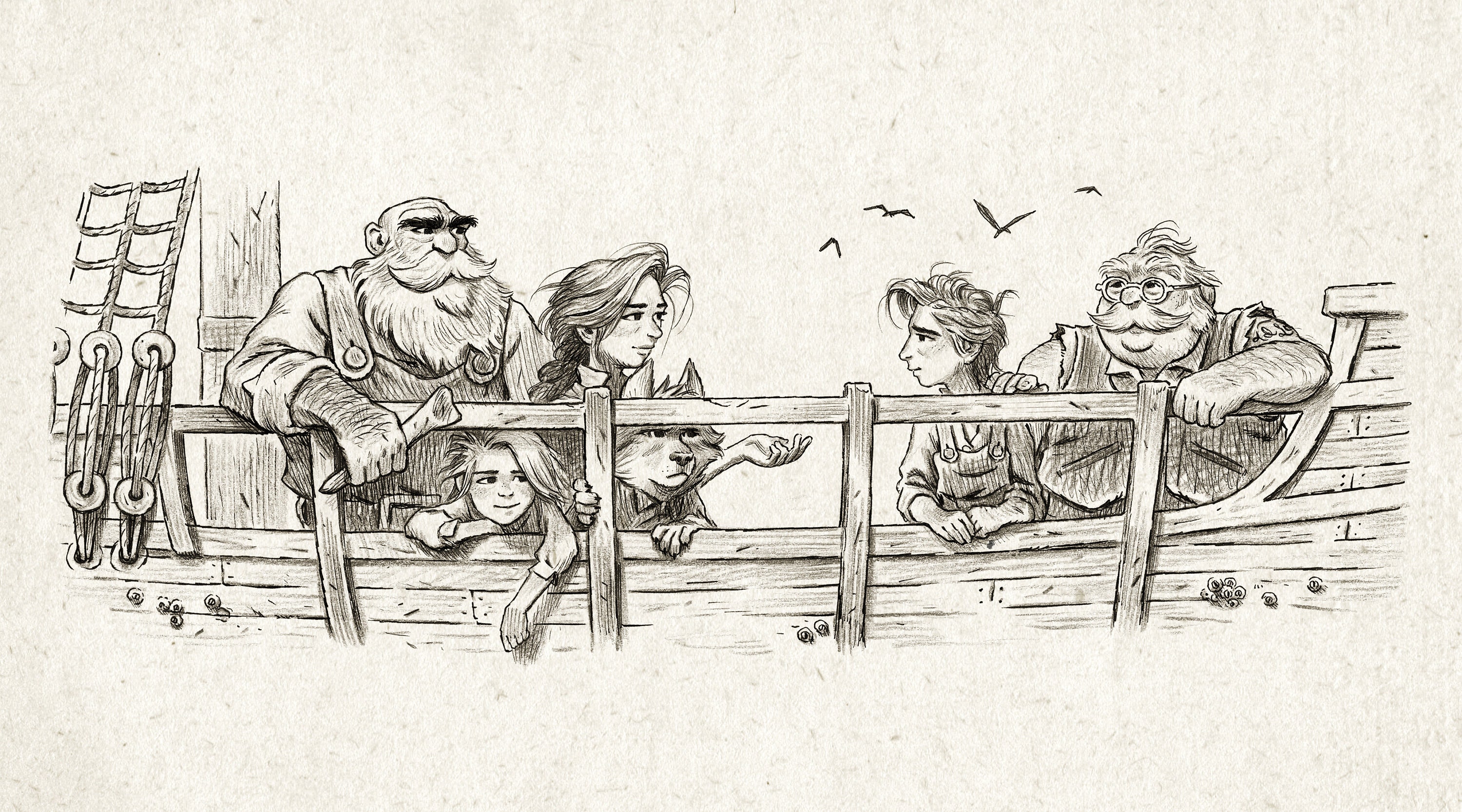 Aboard The Enramere From Re Issued Wingfeather Saga 2020 Etsy