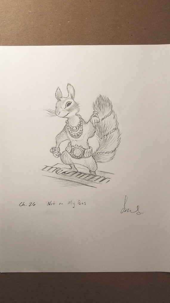 Original Art Preliminary Pencil Drawing for Raffie on the | Etsy