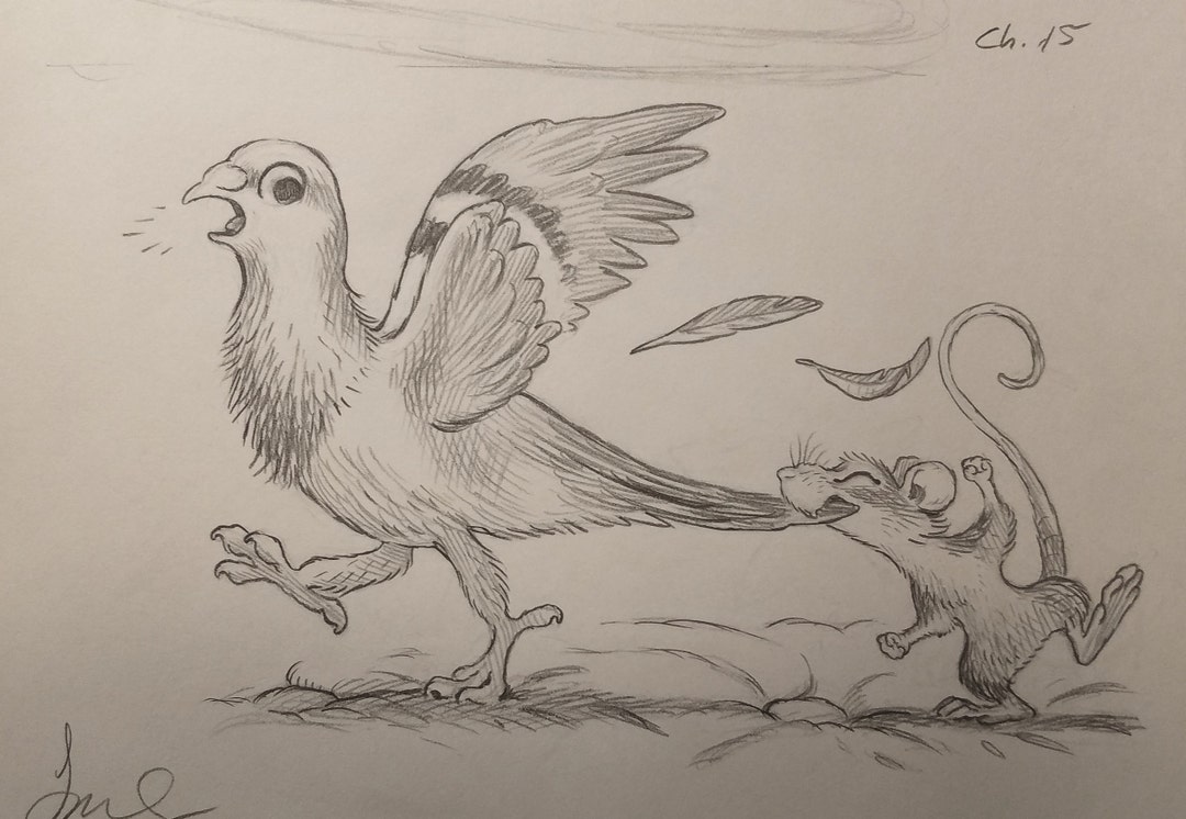 Original Art - Preliminary Pencil Drawing - for Raffie on the Run ...