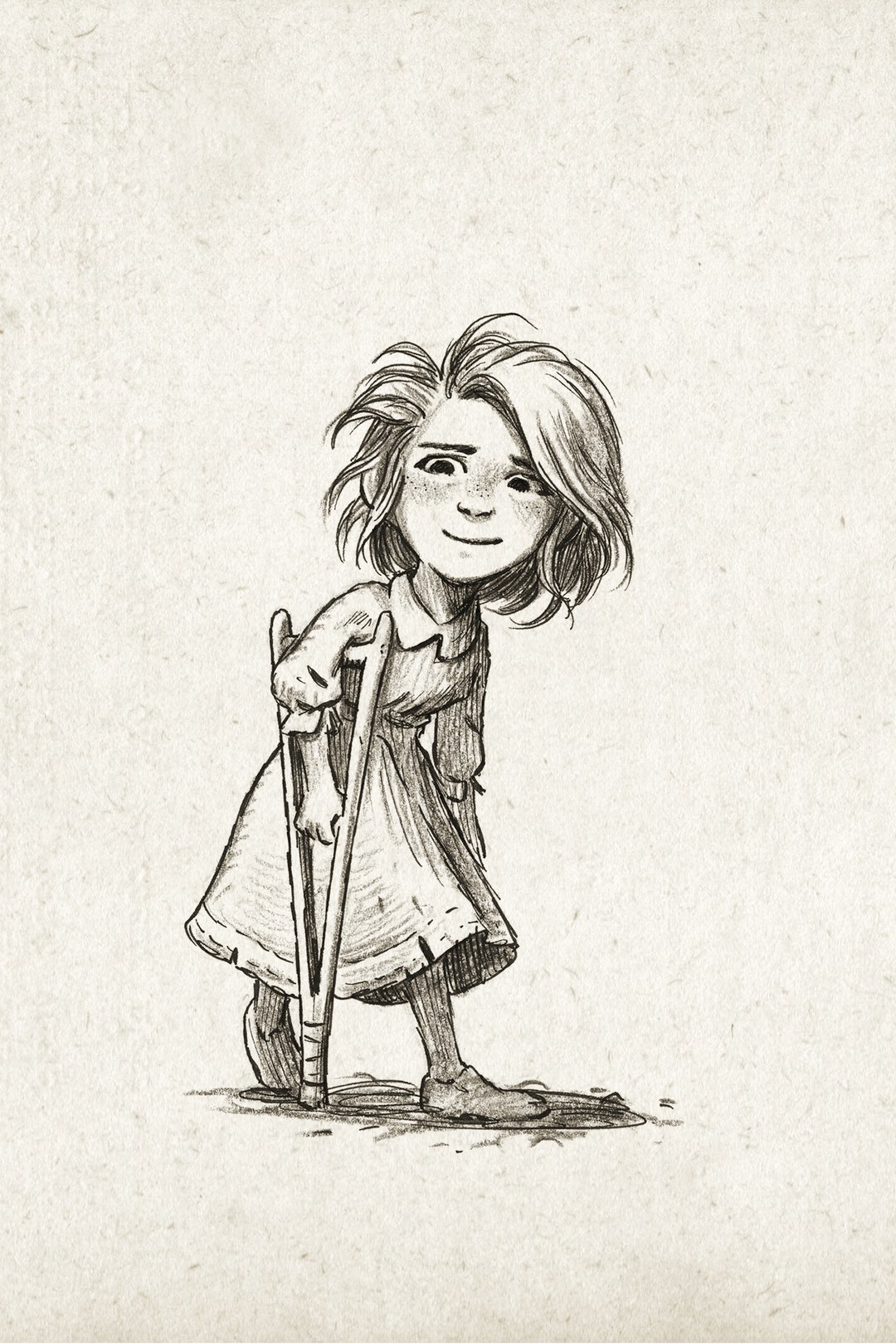 Leeli From Re-issued Wingfeather Saga, 2020 Edition - 6 X 9” Hand ...