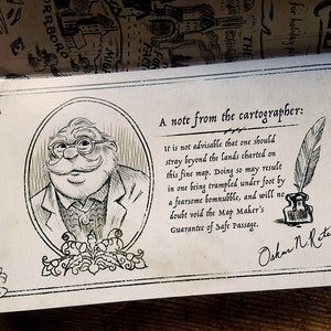 SKREE - 11 X 17" Foldable Play Map of Skree From Wingfeather Saga, Book ...