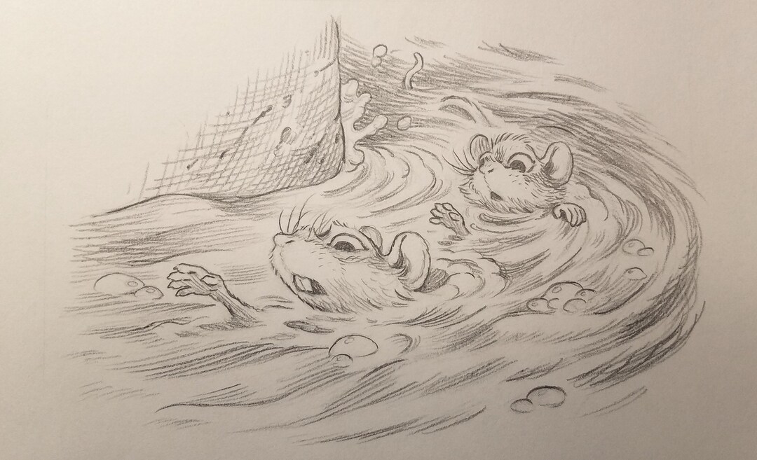 Original Art - Preliminary Pencil Drawing - for Raffie on the Run ...