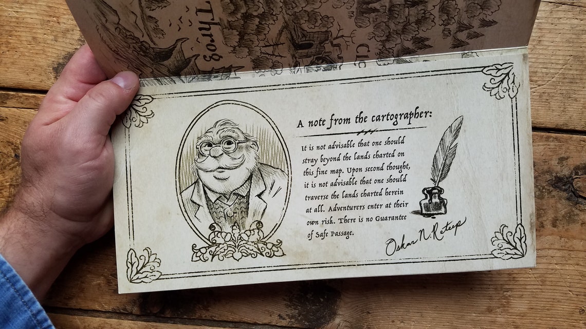 DANG 11 X 17 Foldable Play Map of Dang From - Etsy