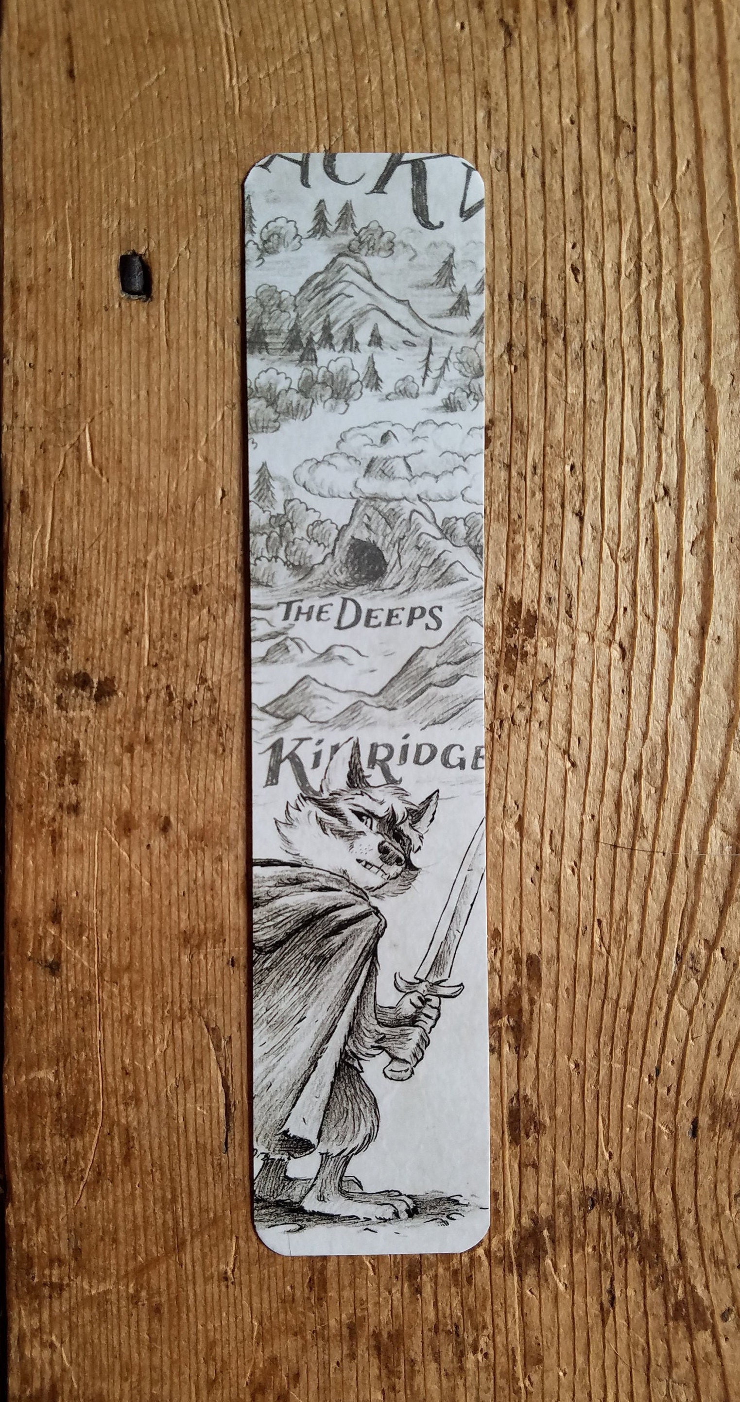 Bookmark Featuring Illustration Of Kalmar And Map W Deeps Of Etsy