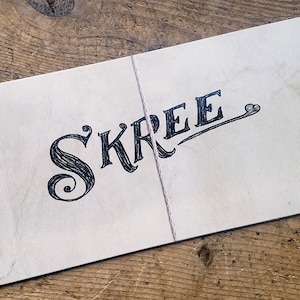 SKREE - 11 X 17" Foldable Play Map of Skree From Wingfeather Saga, Book ...